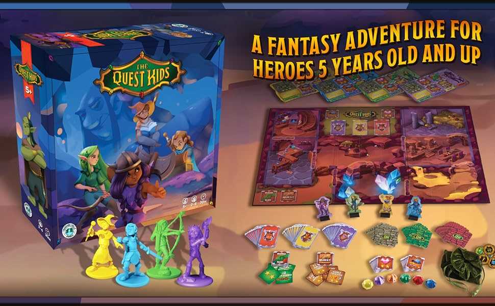 Unleash Your Fantasy on an Interactive Adventure with Quest Board Game ...