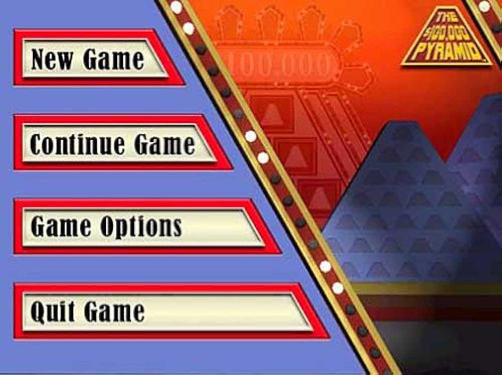 The 100 000 Pyramid Board Game: A Challenging Entertainment - October ...