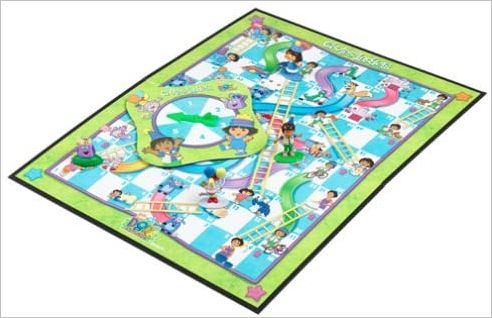 How to play Chutes and Ladders Dora the Explorer Official Rules ...
