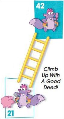 How to play Chutes and Ladders Dora the Explorer Official Rules ...