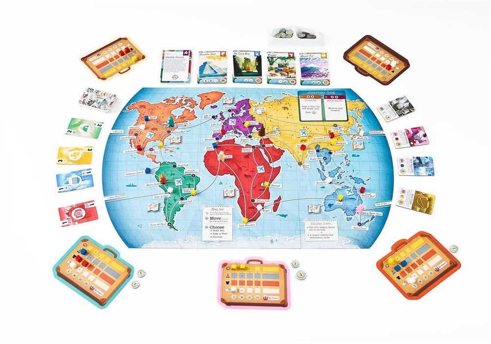 Trekking the World Board Game: Explore the Globe in this Exciting ...